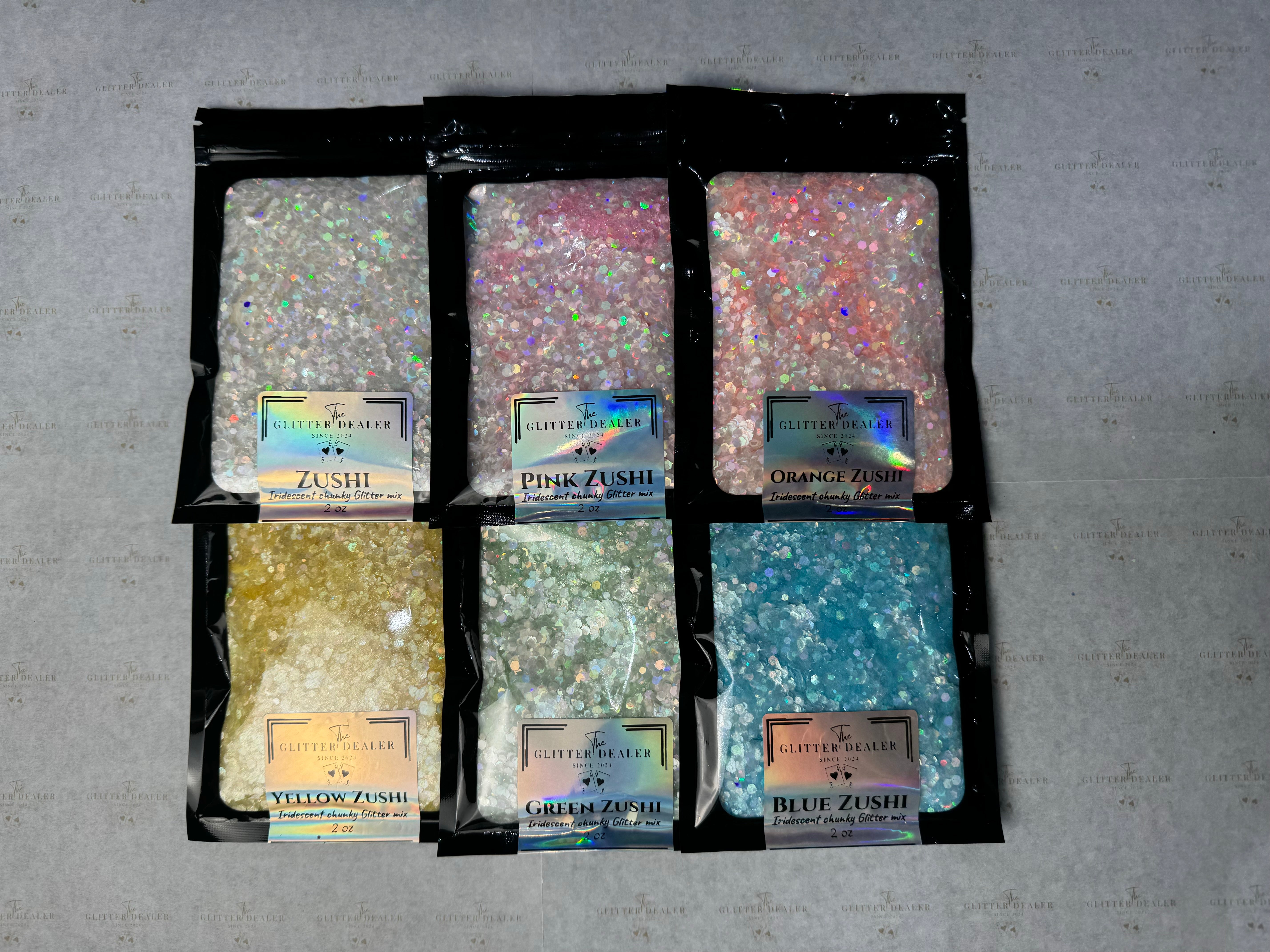 Iridescent Glitter Mixes – The Glitter Dealer